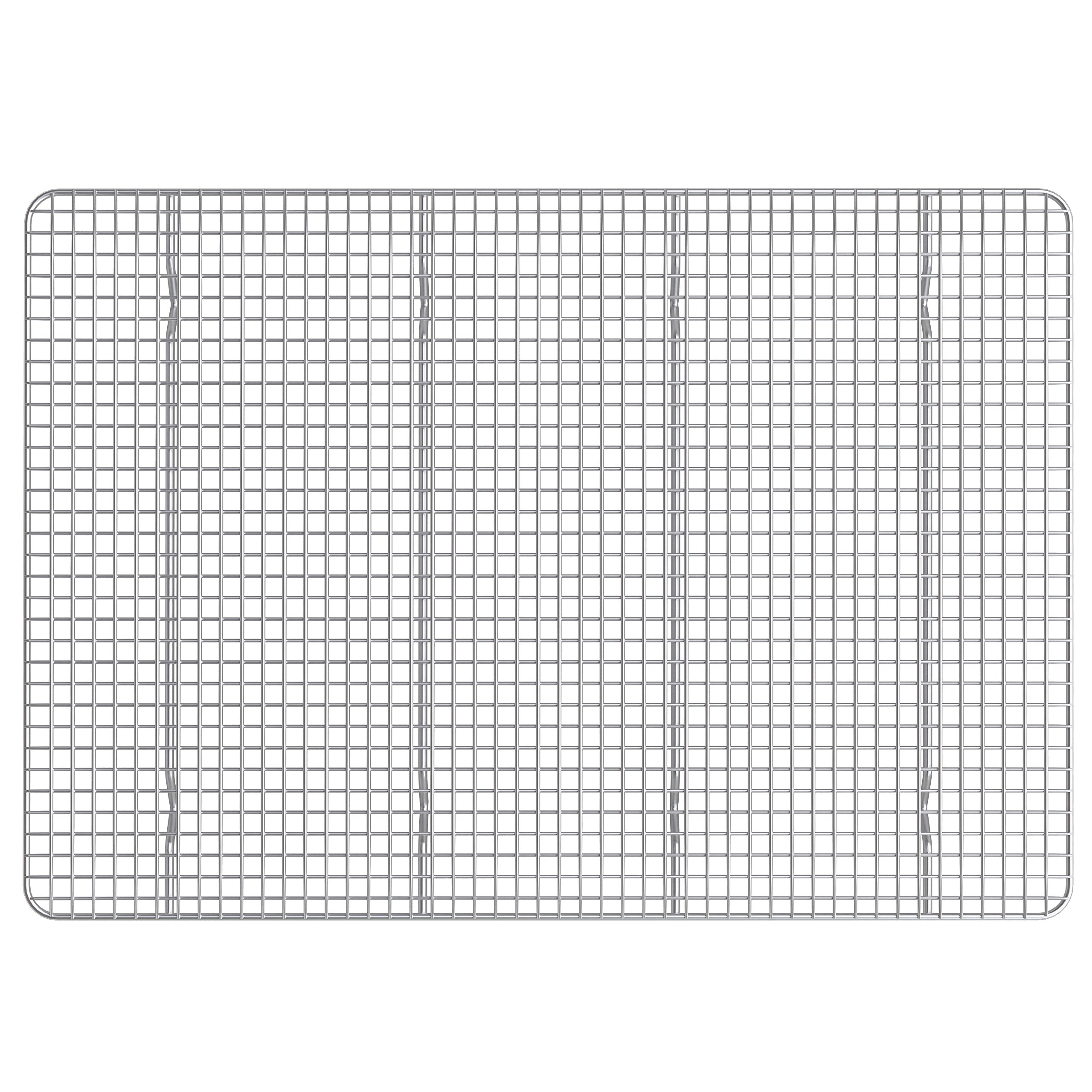 Stainless Steel Wire Cooling Rack-14"x20"-Ultra Heavy Duty, Commercial Grade, Extra Large-Cool Cookies, Cakes & Bread-Perfect for Baking Meat & Bacon-Fits 3/4 Big Sheet Pan-Oven & Dishwasher Safe