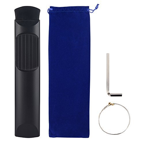 Nanagogo ZH-02 Pocket Guitar Practice Tool Portable Chord Trainer Guitar Finger Exercise & Chords Practice Tool 6 String 6 Fret Black.