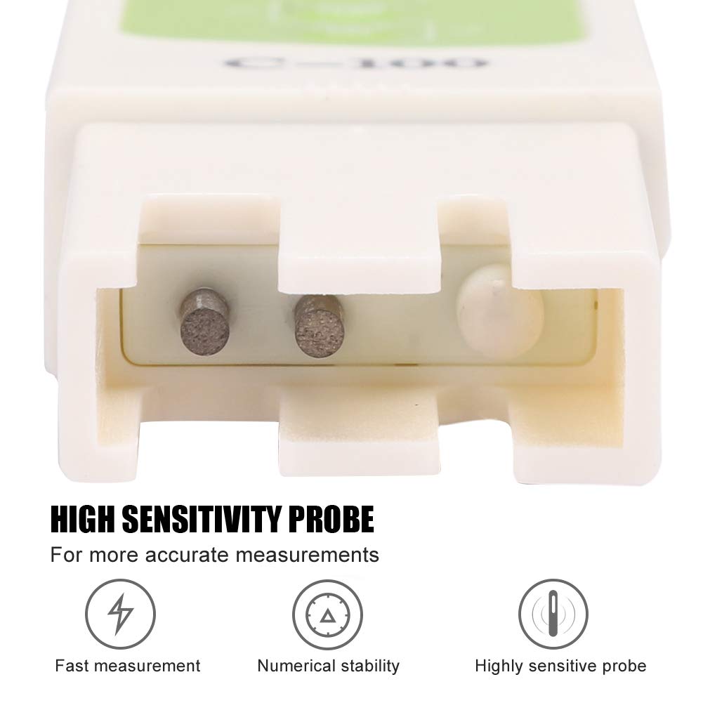 Yosoo Health Gear Water Quality Tester, 5 in 1 Professional Salinity EC TDS Meter Temperature Meter, Digital TDS Tester Water Quality Monitor Tester with Backlight LCD Display, Multiparameter Meters