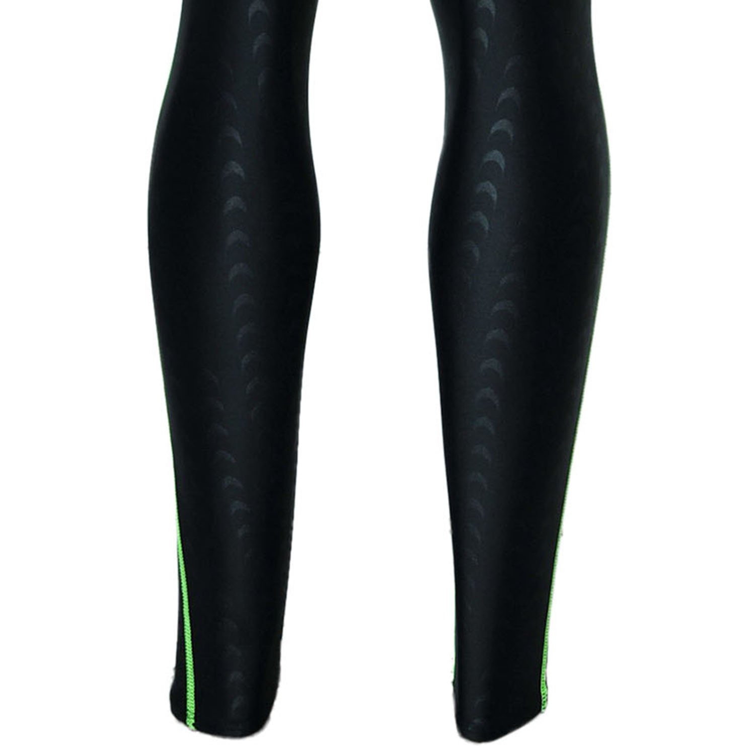 Men's Long Swim Tights UV Sun Protective Swimming Pants Compression Surfing Workout Leggings 3XL