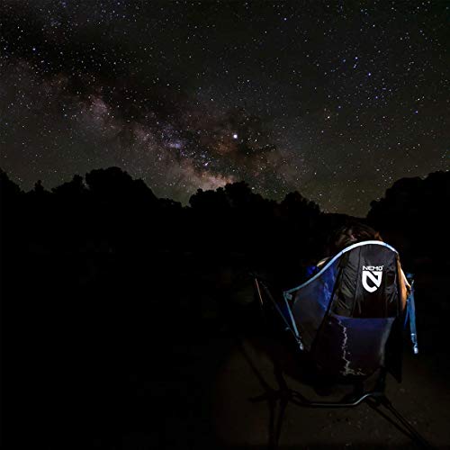 NEMO Equipment Stargaze Reclining Luxury Camping Chair, Sedona/Smoke