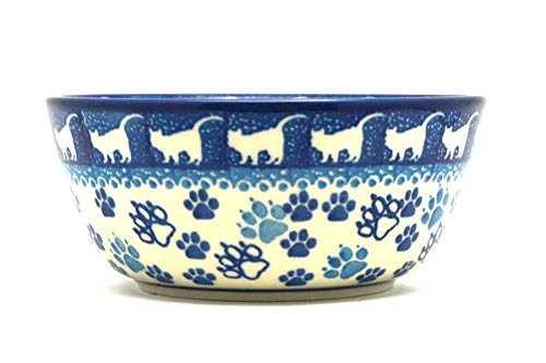 Polish Pottery Bowl - Ice Cream/Dessert - Boo Boo Kitty