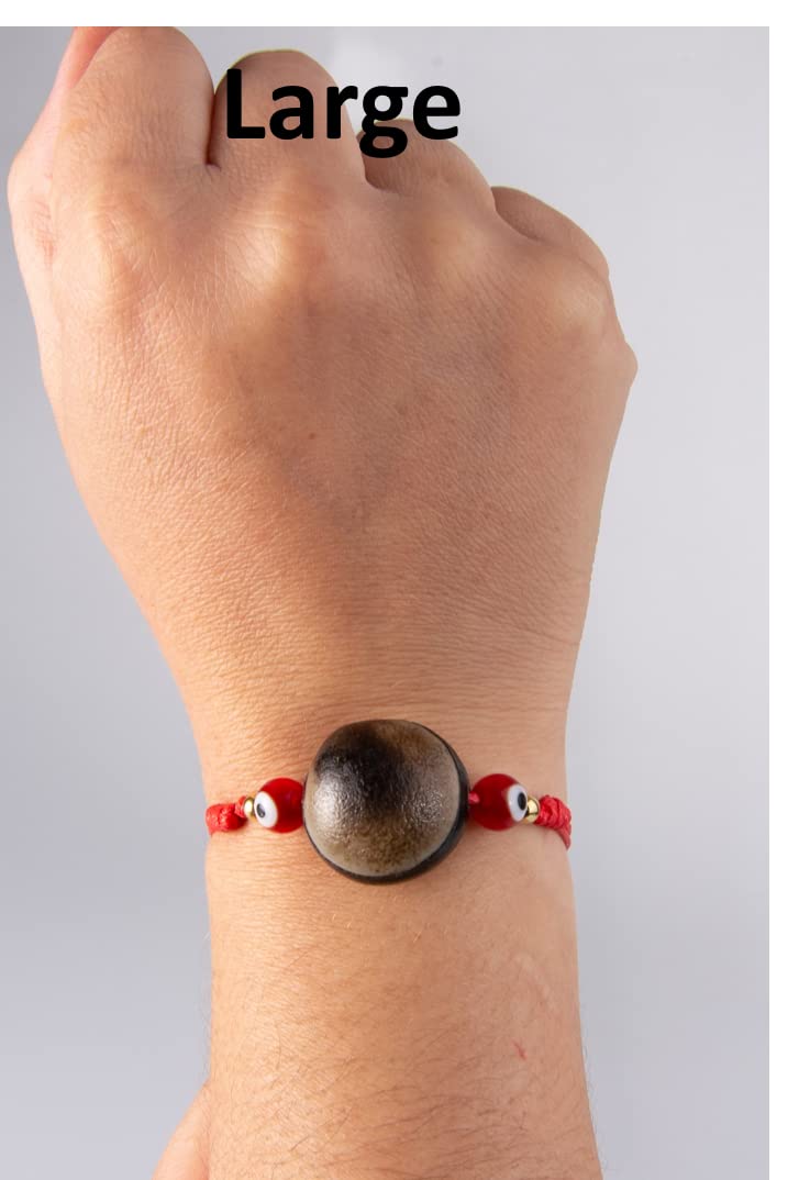 SANTA VISTA Ojo de Venado - Mal de Ojo Bracelet |Ojo Turco/Turkish Evil Eye| (Red, Small)