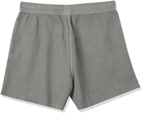 Reebok Women's Standard Shorts, Boulder Grey/Natural Dye, Medium