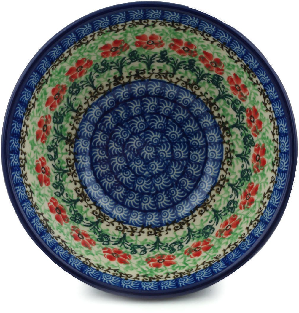 Polish Pottery Cereal/Soup Bowl 5-inch (Maraschino)