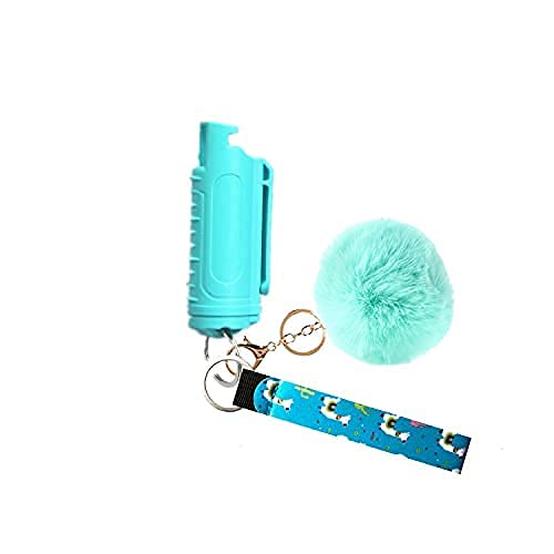 Puezokly 1pcs Pepper Spray Keychain for Women Self Defense and Maximum Police Strength