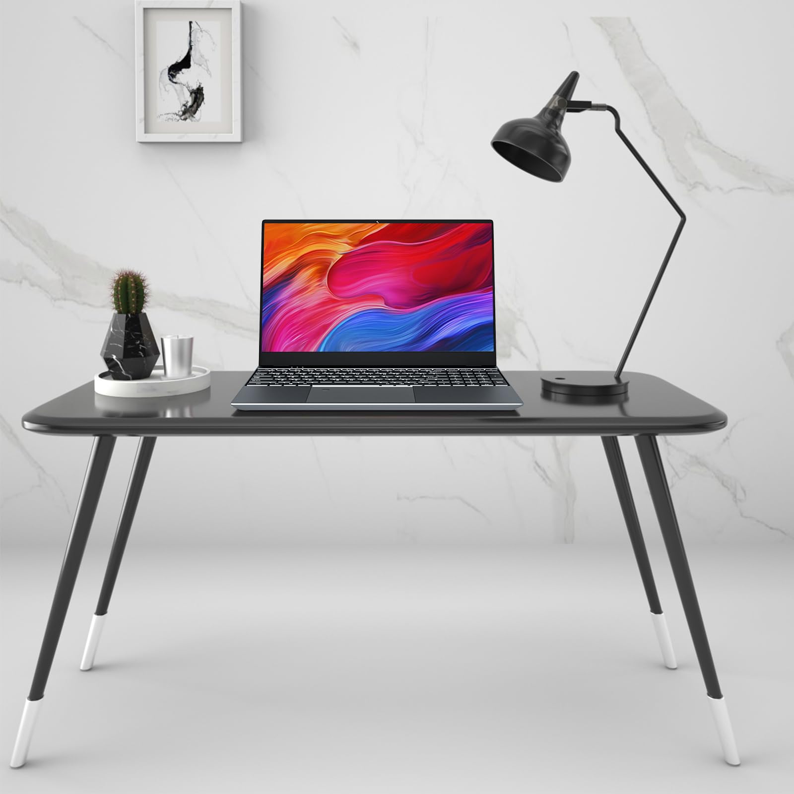 Morostron 15.6" Laptop with Backlit Keyboard & Touch ID, Win11 Quad-Core Processor 16GB RAM 256GB SSD 1080P FHD, All-metal Body, WiFi, WPS, Mini HDMI, SD Card, USB 3.0 * 2, Bluetooth 4.2