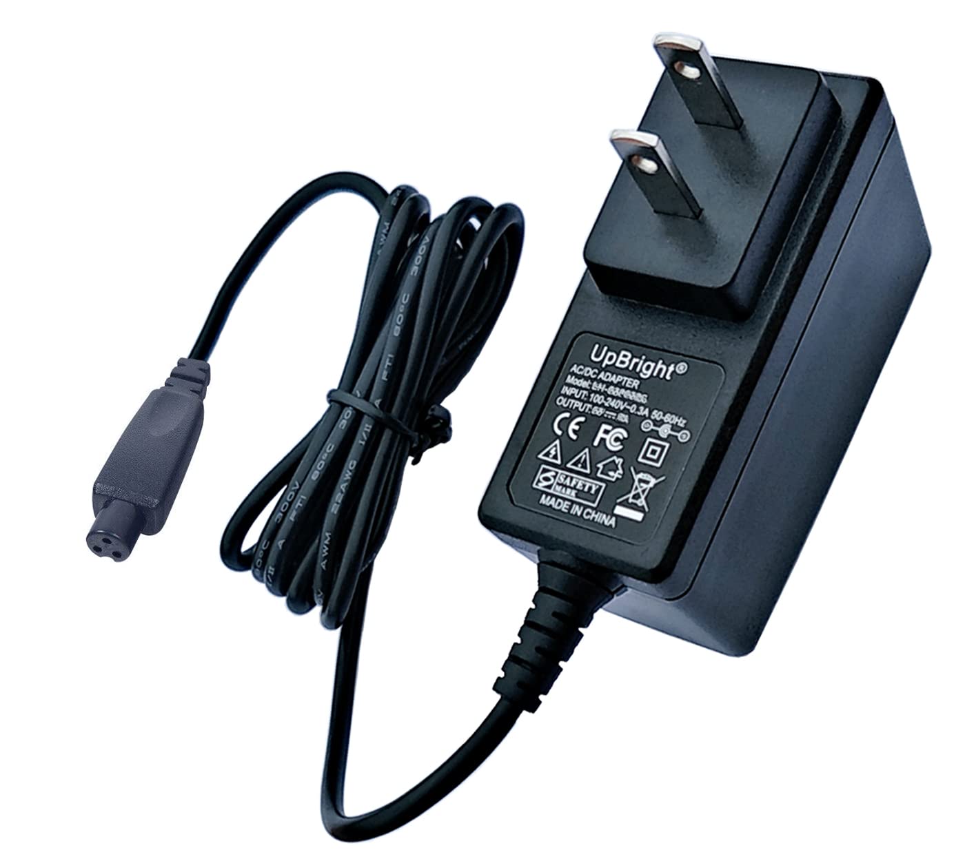 UpBright 3-Prong 42V AC/DC Adapter Compatible with Jetson Sync JSYNC-BLK JSYNC-VIO JSYNC-TEL JSYNC-BLU JSYNC-RED JSYNC-GRN ELC 36V 2.0Ah Li-ion Battery MSL-CH42040P 42VDC 0.4A Power Supply Charger PSU
