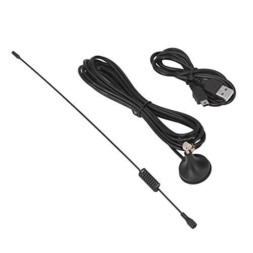 YYQTGG Radio Receiver, RTL SDR Receiver High Resolution Display Wide Usage Aluminum Alloy and PCB Mute Detection for Aviation