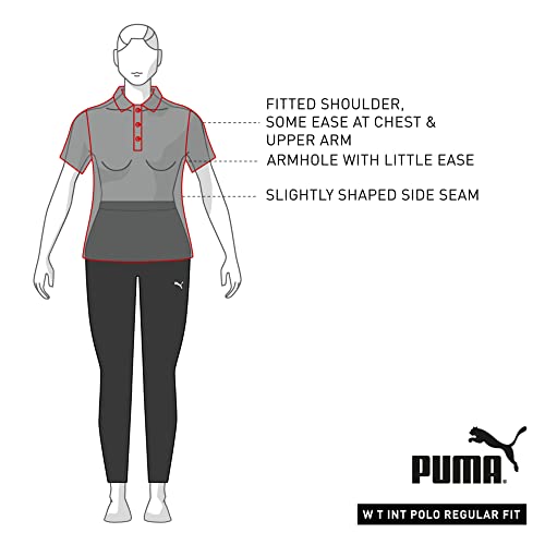PUMA Women's Essentials Polo, Light Gray Heather-CAT, Small