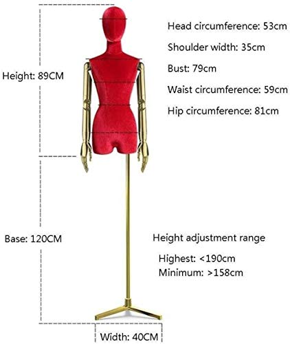 Mannequin, Seamstress Dressmaker Dummy Fashion Models Show Students Bust Clothing Store Props (Purple)