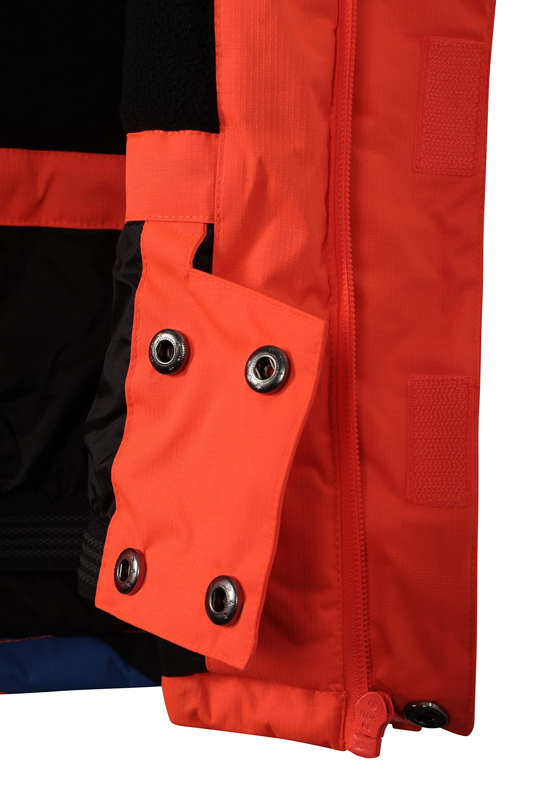 Mountain Warehouse Raptor Kids Ski Jacket, Boys & Girls Snow Coat Bright Orange Kids 11-12 Yrs (142-154 cm)