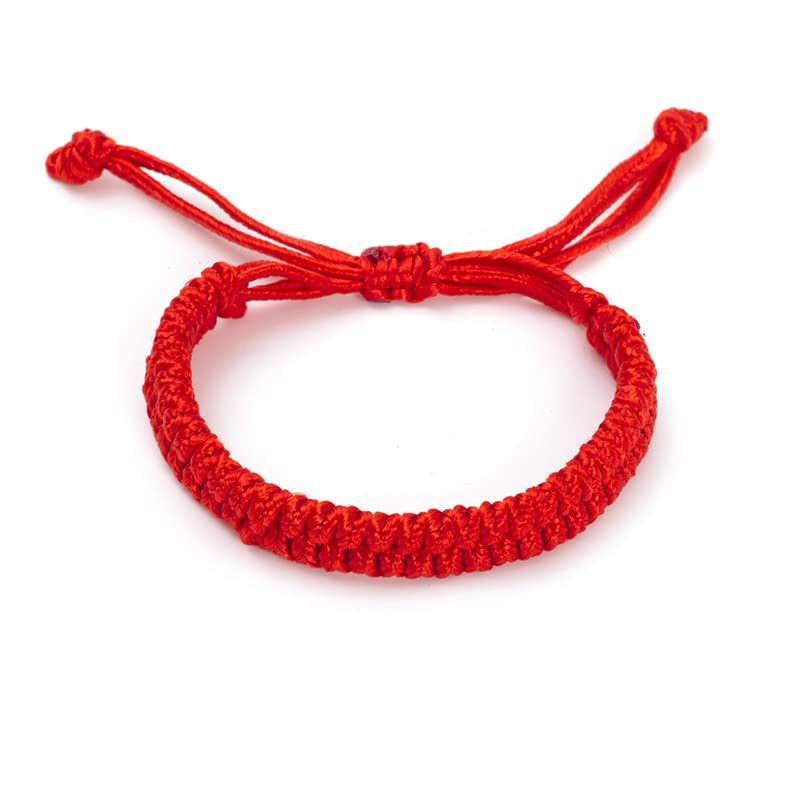 Summer Red String Bracelet for Women Men Adjustable Braided Knot Kabbalah Bracelet Amulet for Protection Good Luck Friendship-4