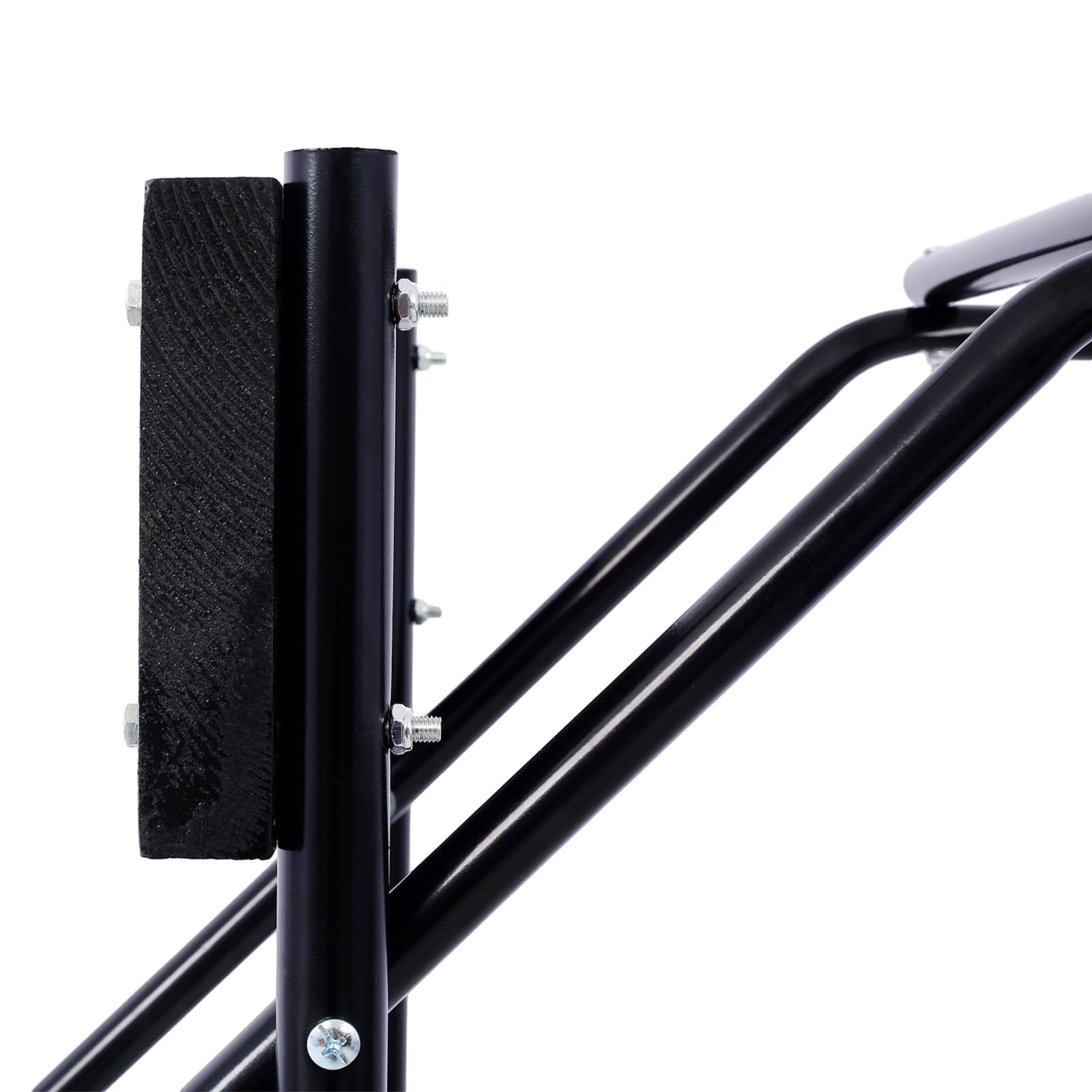 Miscoos Outboard Boat Motor Stand, Engine Carrier Cart Dolly for Storage, 315lbs Weight Capacity, w/Wheels (Black)
