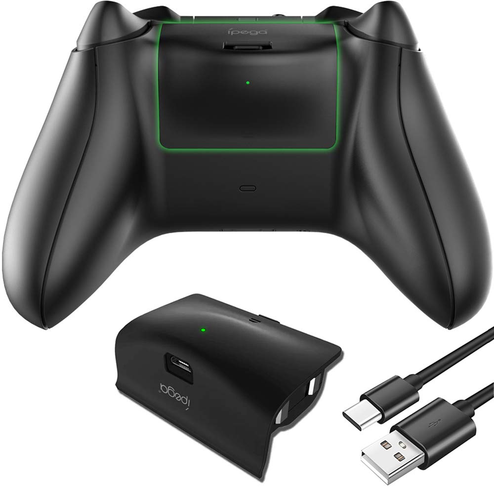 Rechargeable Controller Battery Pack for Xbox Series, arVin 1000mAh Mobile Battery Charger Kit with LED Indicator & USB C Charging Cable for Xbox Series X/Xbox Series S Controller