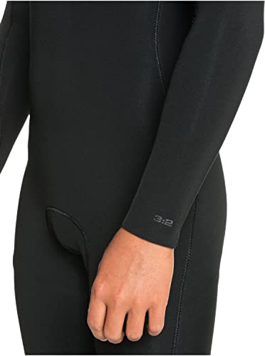 Quiksilver Boys 3/2 Sessions Back Zip Wetsuit - Black | 14