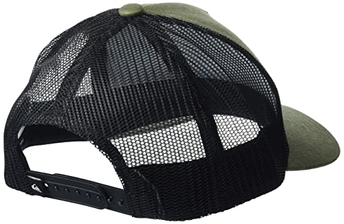 Quiksilver Men's Bleak Reekers Trucker Hat, Four Leaf Clover, 1SZ