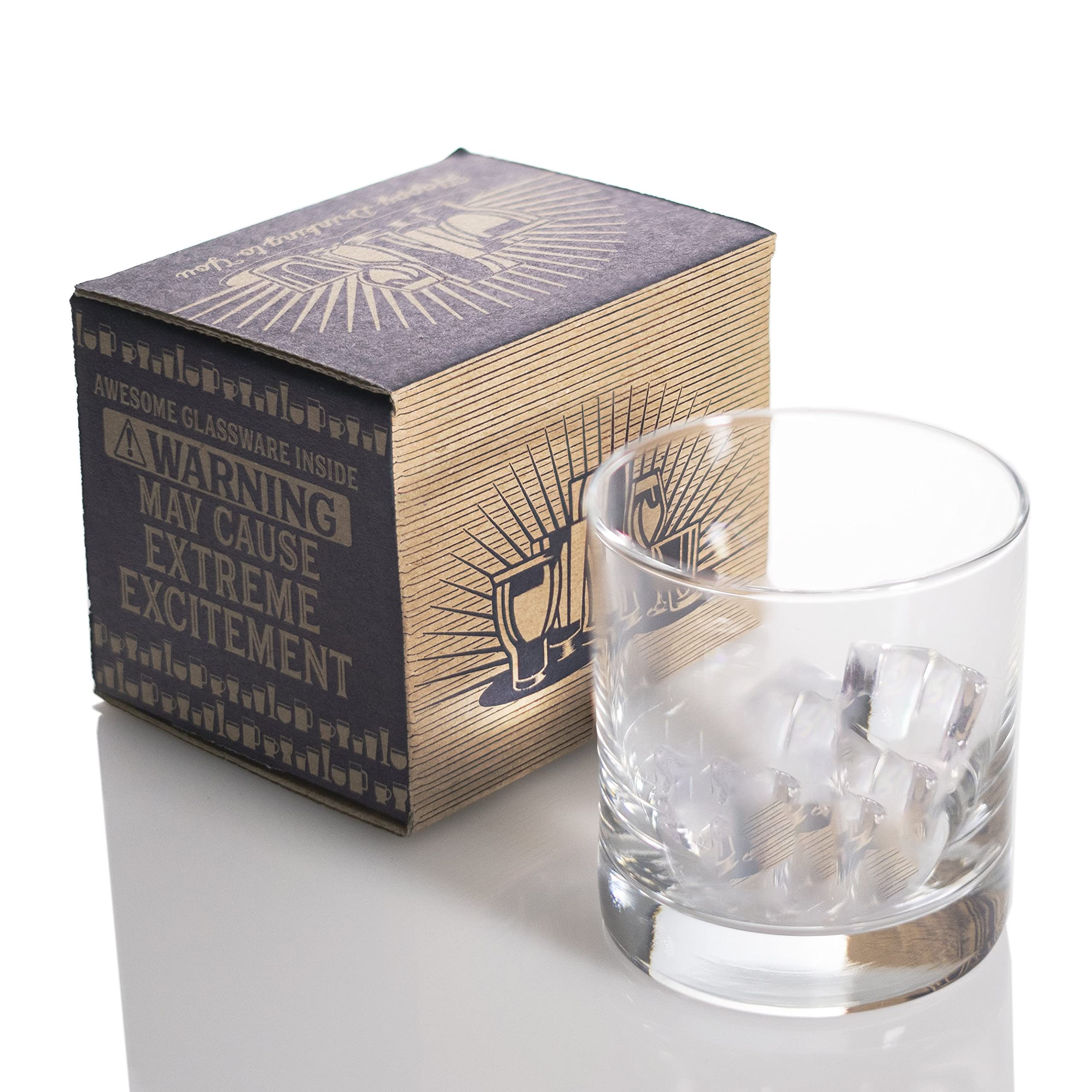 Patriot's Cave, I Need New Conspiracy Theories 11 oz Whiskey Glass Made in the USA