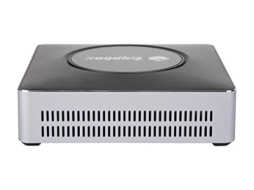 Zignbox GL01V2 Fanless Mini PC Intel Celeron N4000 Processor Up to 2.6GHz 4GB RAM 120GB SSD Dual HDMI Dual LAN Windows 10 Pro