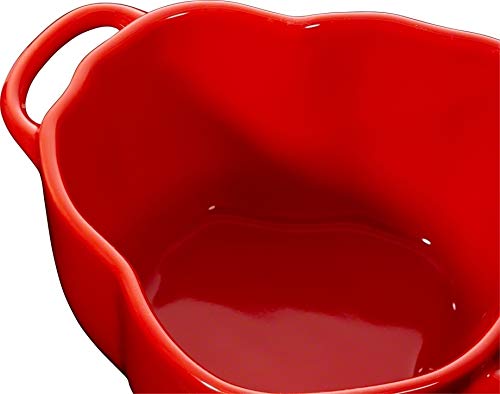 Staub 40500-325 Paprika Cocotte, 4.7 inches (12 cm), Orange, Ceramic, Heat Resistant, Ceramic, Microwave Safe