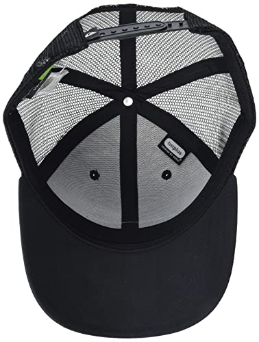 Quiksilver Men's Marlin Master Trucker Hat, Black, One Size