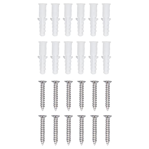 Wall Standoffs, Indoor Outdoor Standoff Screws Rust Proof with Anchor for Displaying