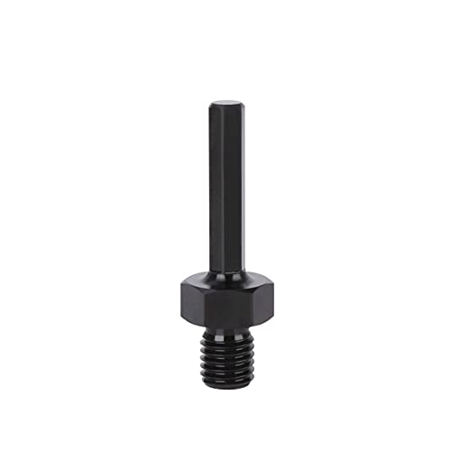Vearter Arbor Connection Adapt, 5/8''-11 Thread to 3/8'' Hex Suitable for Diamond Core Bits Hole Saw Fitted On Electric Drill