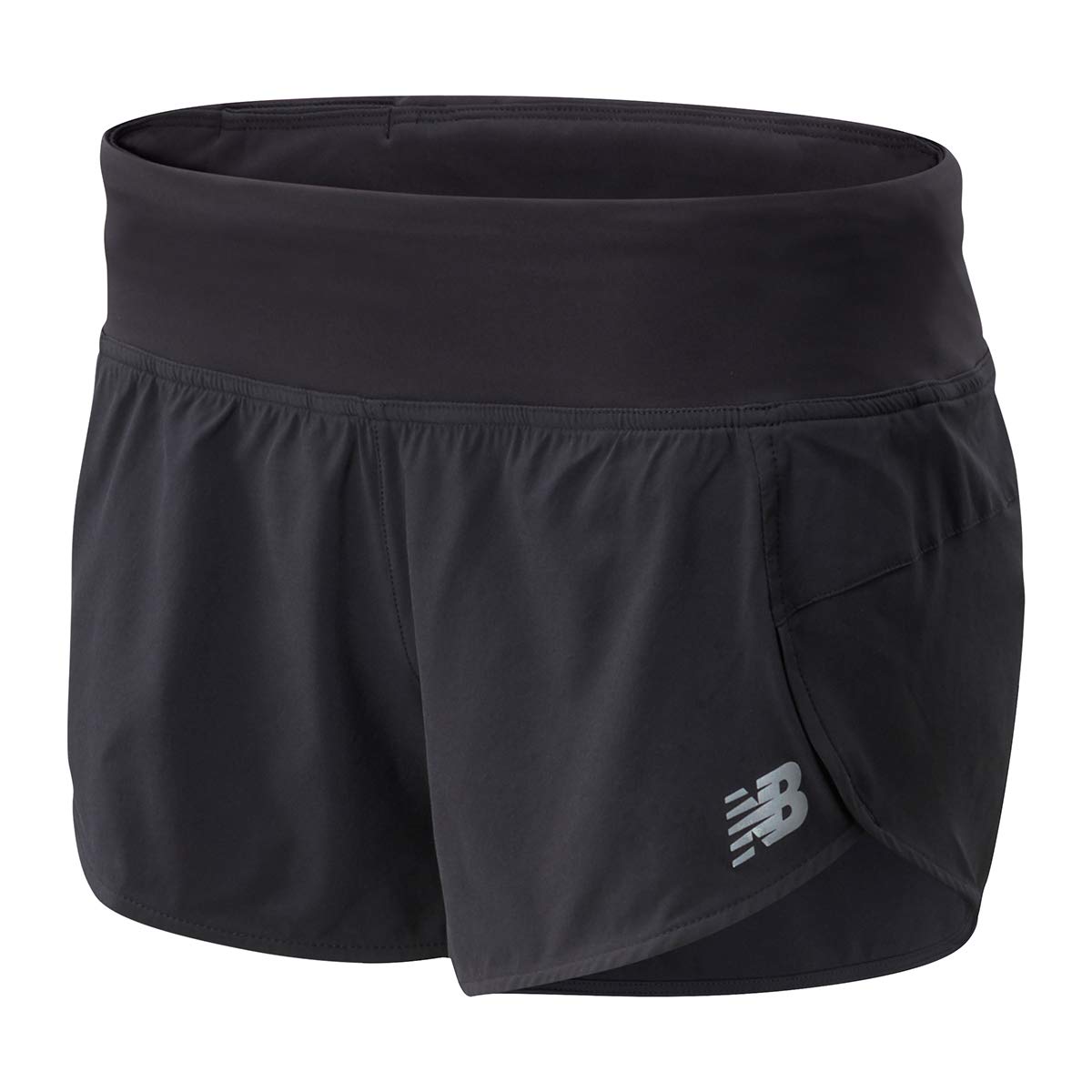 New Balance Women's Impact Run 3 Inch Short, Black, X-Small