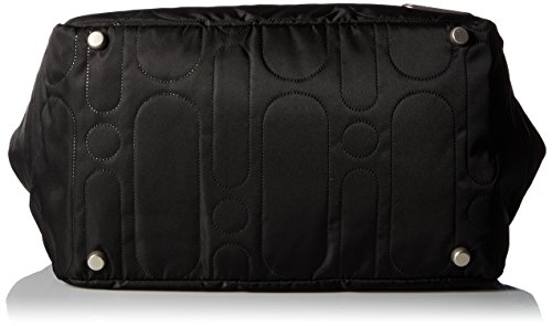 LeSportsac City Chelsea Tote Quilt, Logo Deboss Black