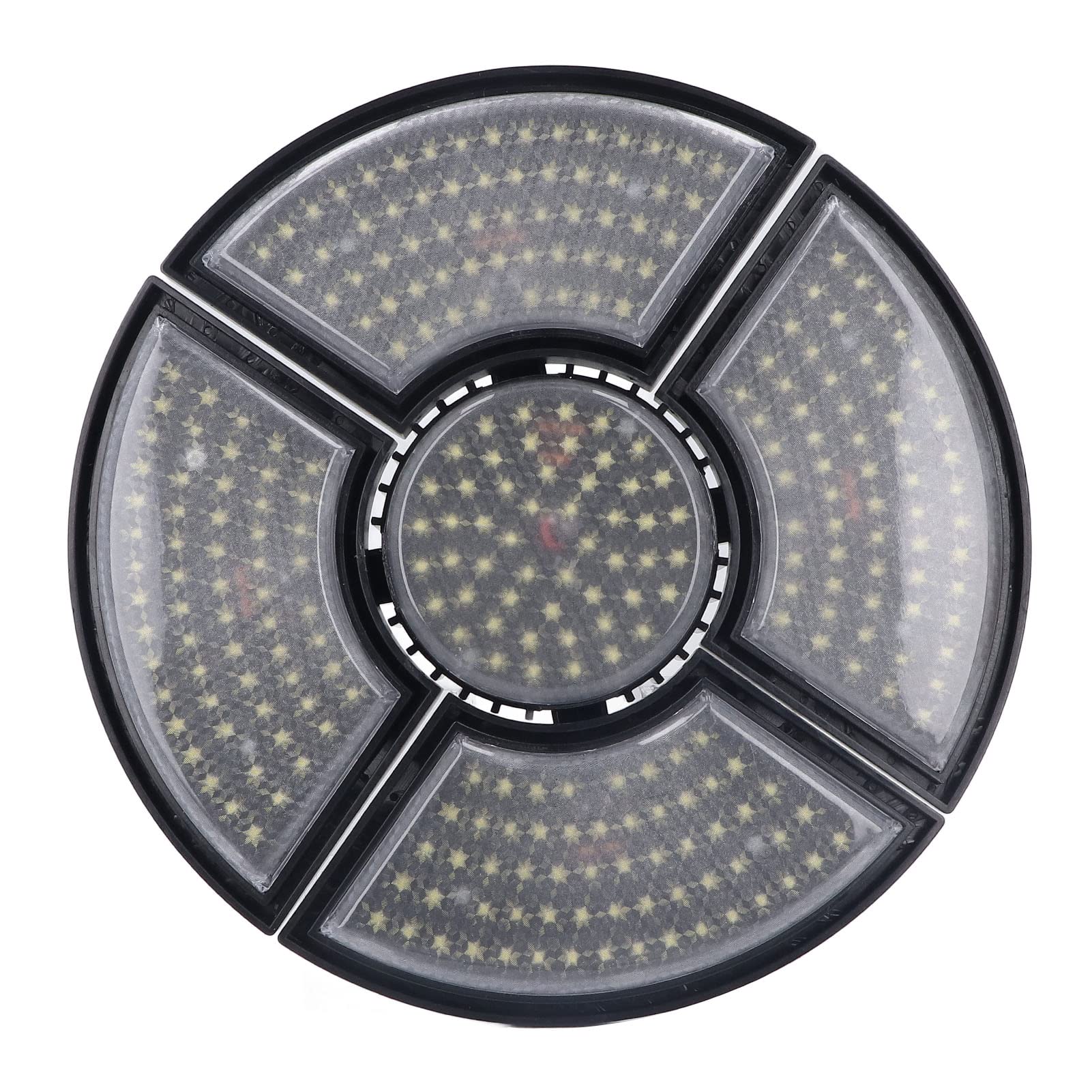 ZONEEAKO LED Garage Light 120W Transformable LED Garage Ceiling Light 11000LM Garage Shop Light Garage Light 4 Adjustable Panels LED Bulbs for Barn