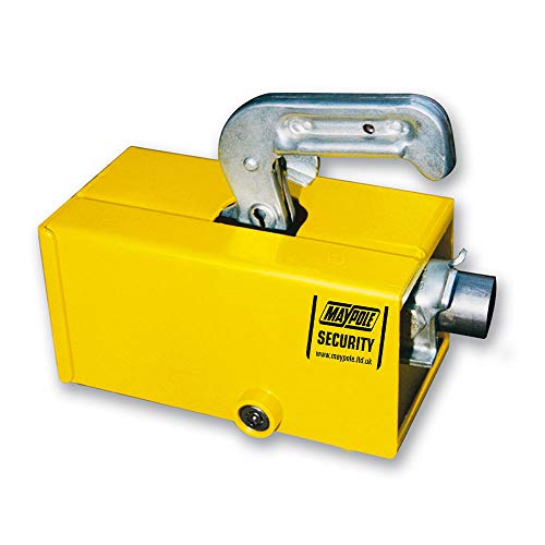Maypole MP5411 Stronghold 5411B Hitch Lock Strongbox, Yellow