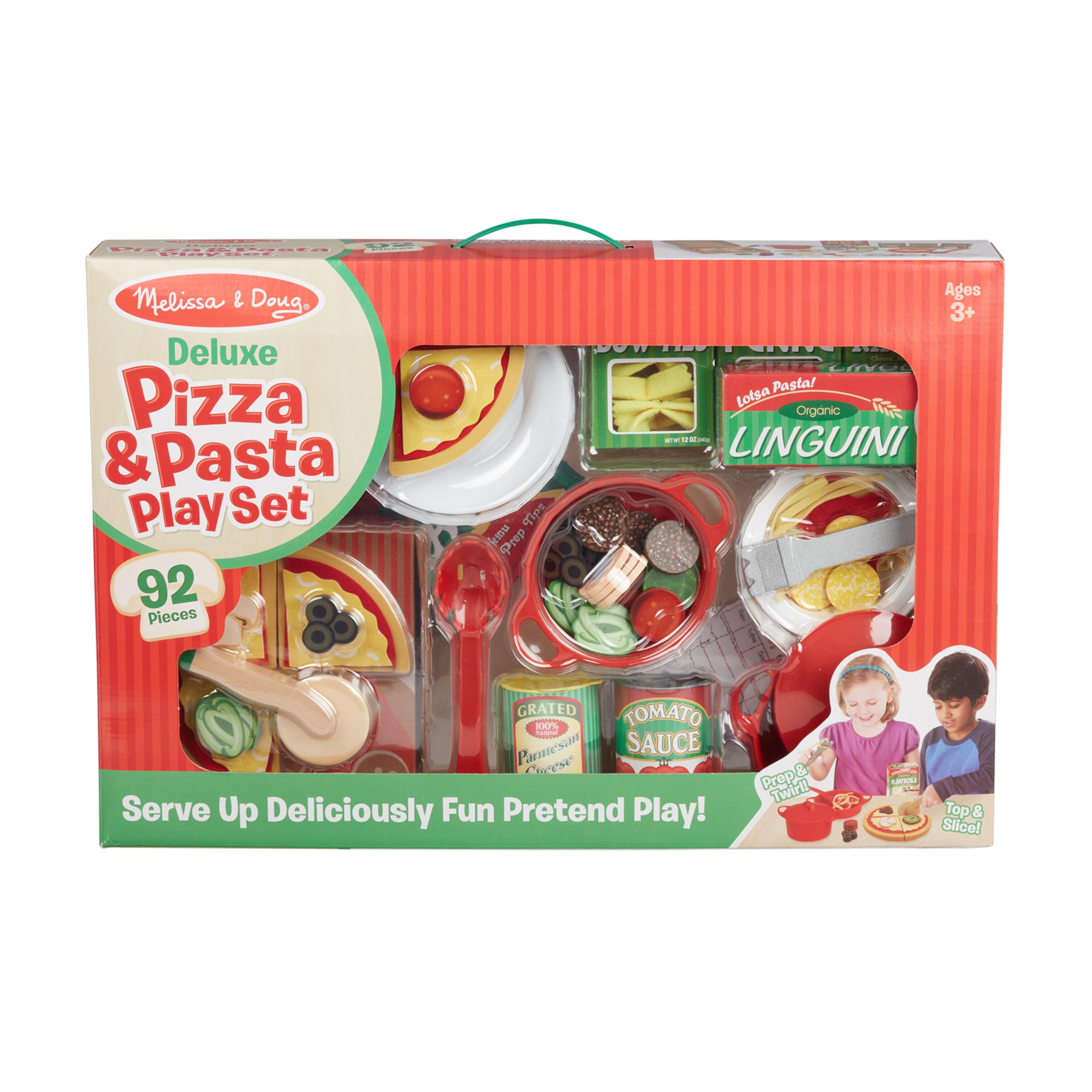 Melissa & Doug Deluxe Pizza & Pasta Play Set
