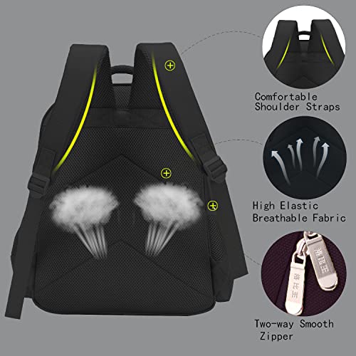 NQIQIN Monsters Backpacks Anime Kids Backpack for School Girls Boys for Kindergarten Preschool Elementary-Halloween Gifts