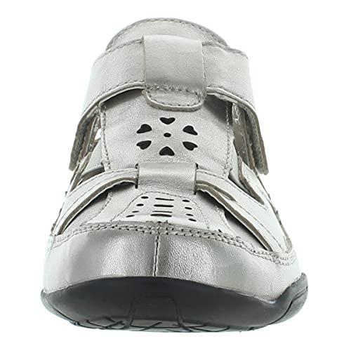 Ros Hommerson Chelsea 62005 Women's Casual Shoe: Silver/Leather 12 Medium (B) Velcro