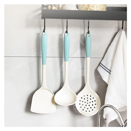 LMMDP Kitchen Utensil Sets Non-Stick Long Shank Matter Mixture Shovel Dinnerware