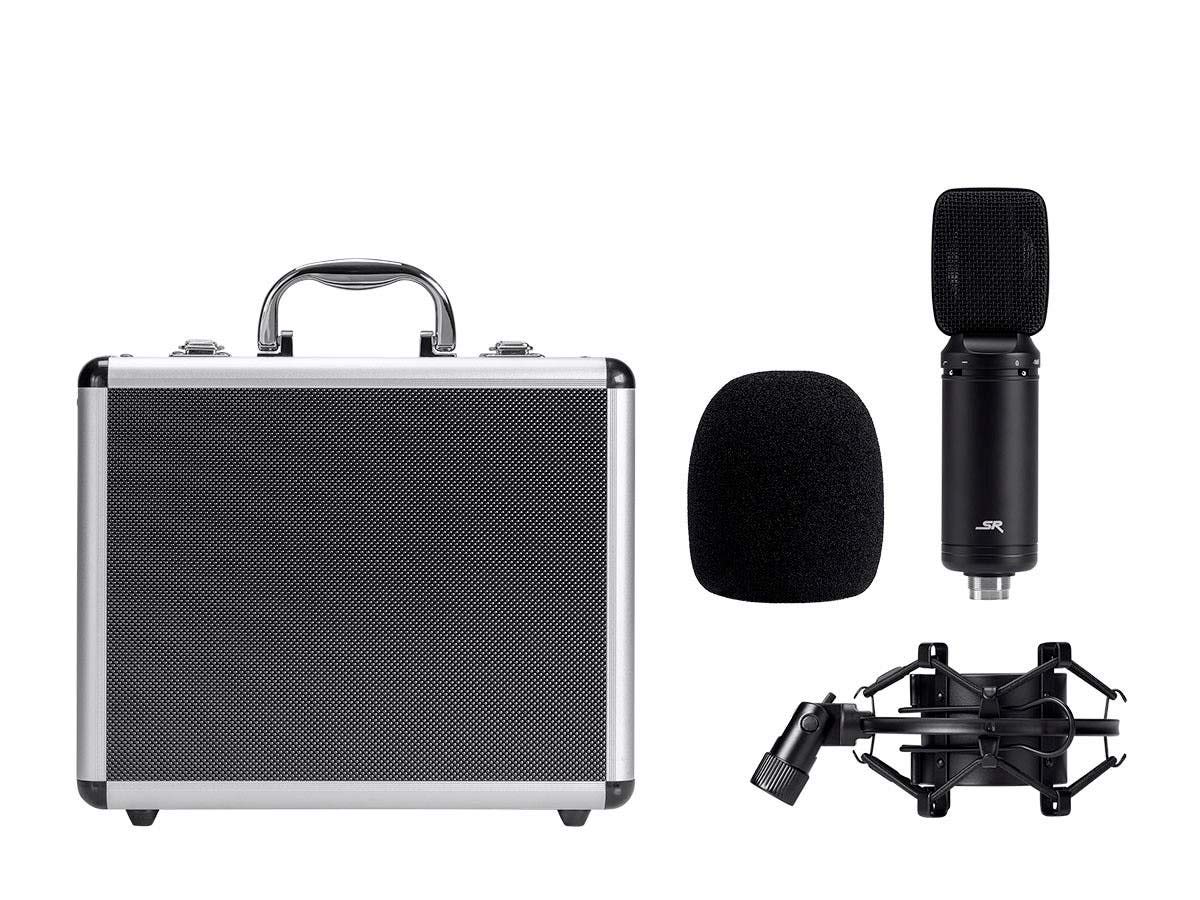 Monoprice Stage Right Series Ribbon Microphone (625908),Black