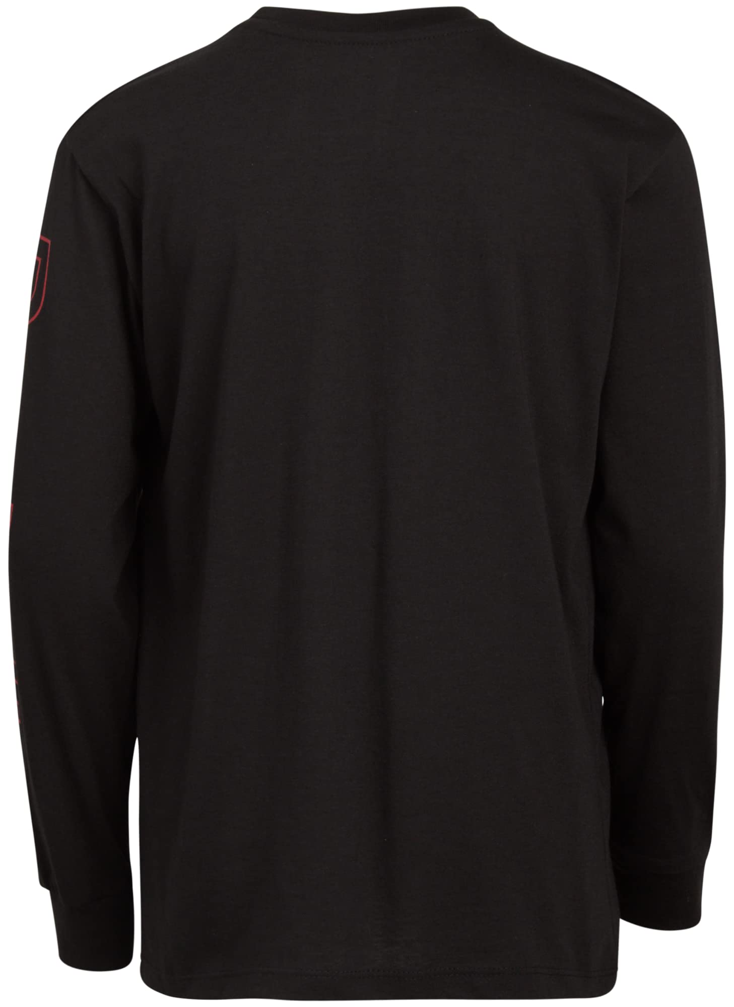 Reebok Boys' T-Shirt - Long Sleeve Logo Tee (Size: S-XL), Size 8, Black Vector