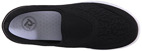 Propét Women's TravelActiv Slip On Fashion Sneaker, Black, 8 N US