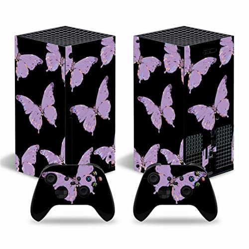 Top factory Skin Decal Protective Vinyl Skin Decal Cover for Series X Console Skins Wrap Sticker with Two Free Wireless Controller Decals 60365 Decal
