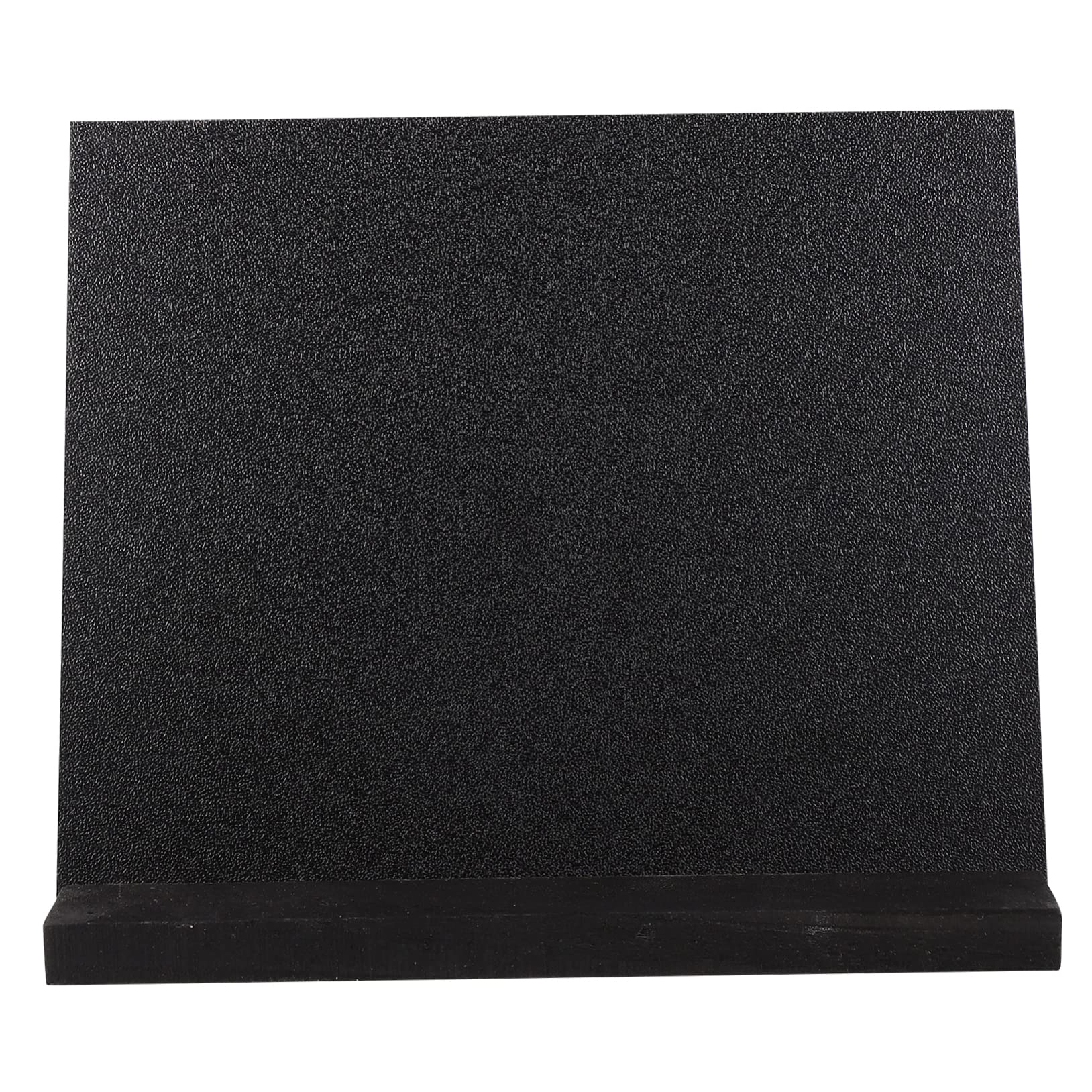 NUOBESTY 2 Sets Blackboard Wooden Writing Boards Mini Chalkboards Signs Black Chalkboard Sign Small Message Chalkboard Sign Stand up Wooden Sign Wooden Black Boards bar Counter Dining Table