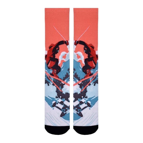 Sierra Socks Alpine Racer Pattern Unisex Socks - XL-Men Shoe Size (13+) / Buy 1 pr.