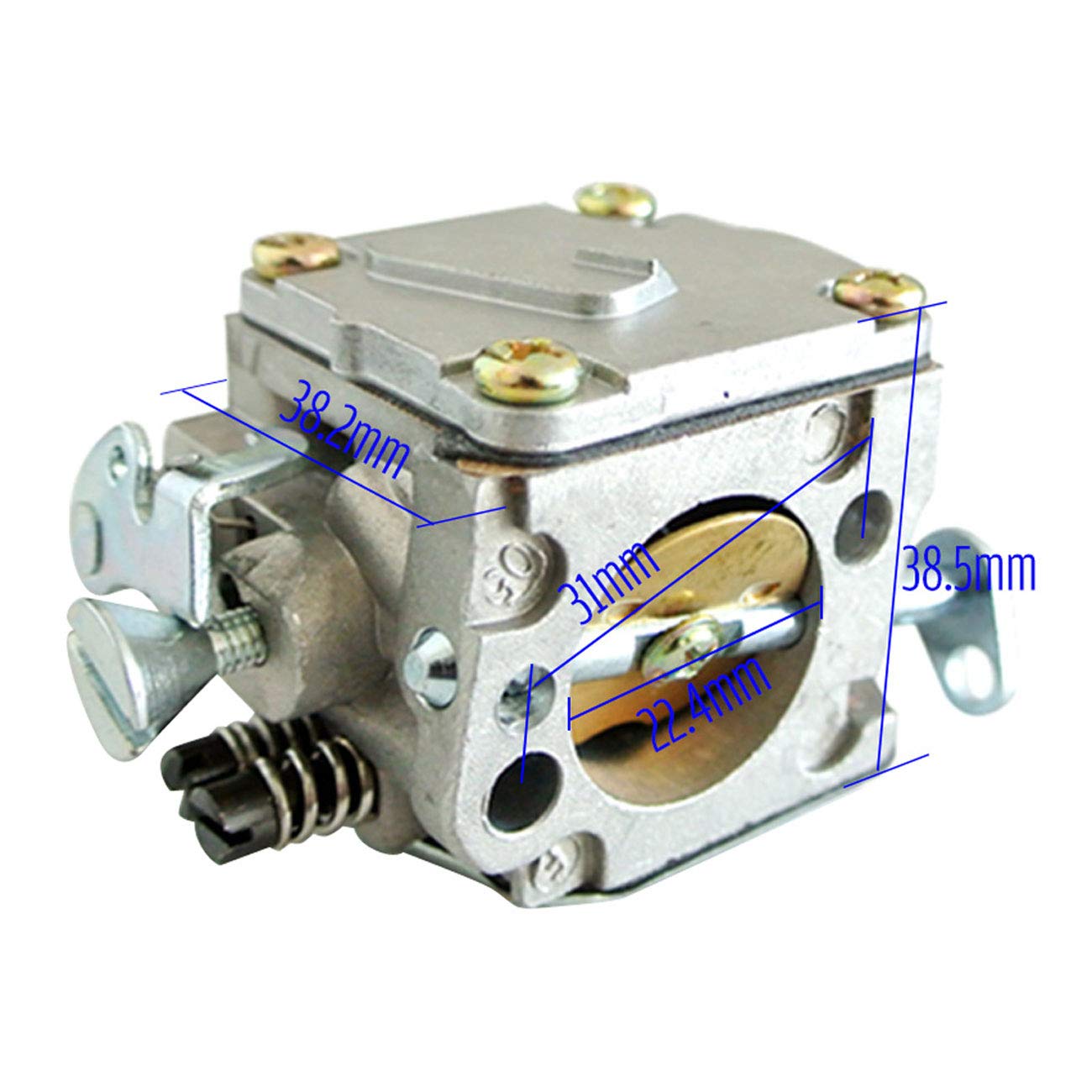 Mingdun Carburetor Carb Intake Manifold Elbow for Husqvarna 61 266 268 272 XP Chainsaw