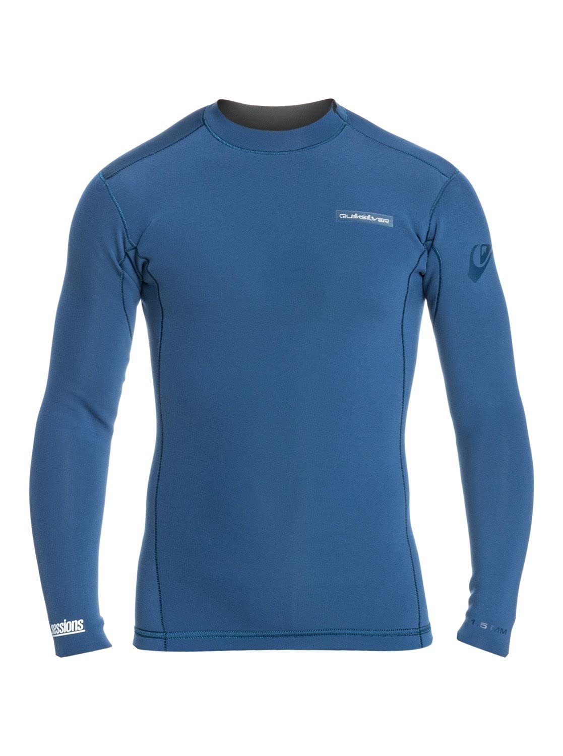 Quiksilver Boys 1.5mm Sessions Long Sleeve Wetsuit Jacket - Insignia Blue | 8