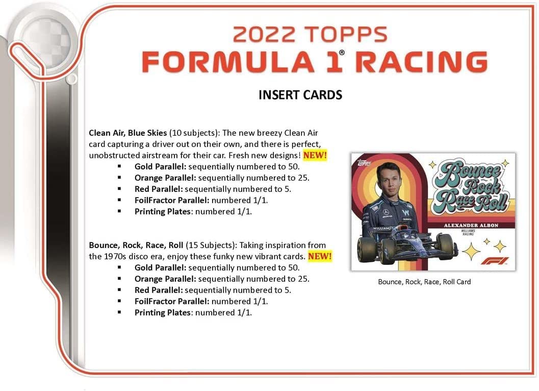 Topps - Turbo Attax Formula 1 2022 - Full Box - Official F1 Trading Cards - 240 Cards Included