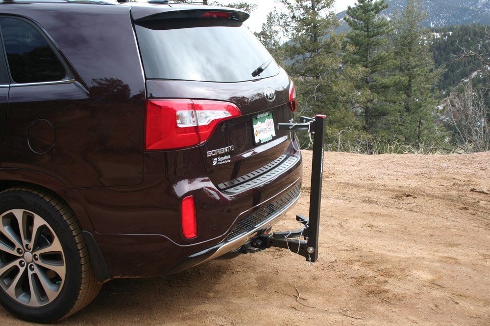Let's Go Aero BBR253 BikeWing Hitch Rack (4 Tilt Up Four Bike (BBR253)), Black
