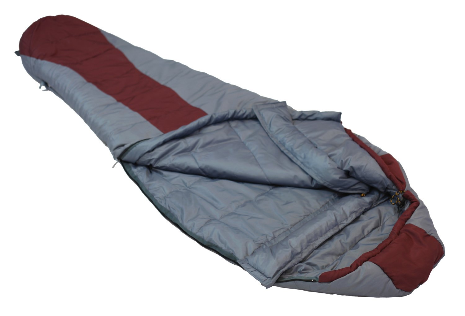 Ledge Sports Featherlite +0 F Degree Ultra Light Design, Ultra Compact Sleeping Bag (84 X 32 X 20, Maroon)