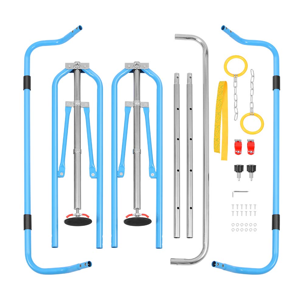 ONETWOFIT Gymnastics Bars Kids Kip Training Bars for Home,Folding Horizontal Bars with Adjustable Height,Practice Bar Gymnastic,Junior Training Bar for Child OT228