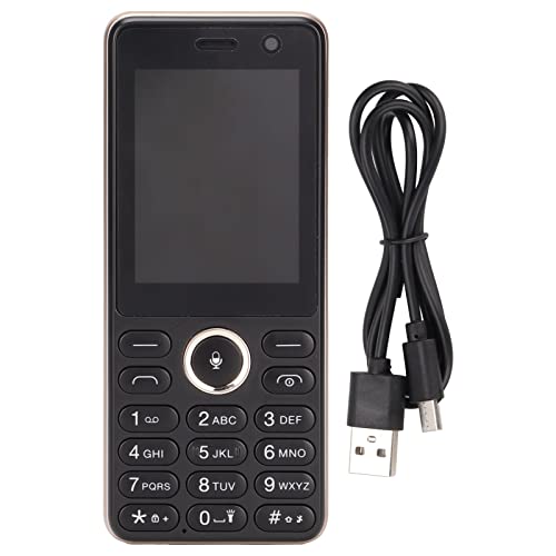 Unlocked Cell Phone for Seniors, 2.4inch 3G Loud Volume Large Button Cellphone, Dual SIM, 2000mah Large Capacity Battery, Support WiFi, Flashlight, Front and Rear Camera
