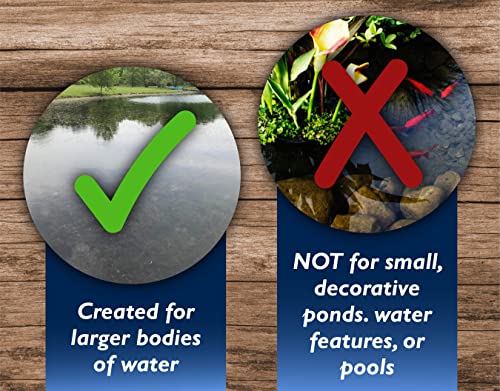 Tsunami DQ Aquatic Herbicide- Quart - 37.3 Percent Diquat Dibromide β Concentrated Aquatic Weed Killer for Lakes and Ponds - Duckweed, Watermeal, Curly Leaf, Pondweed & Many More