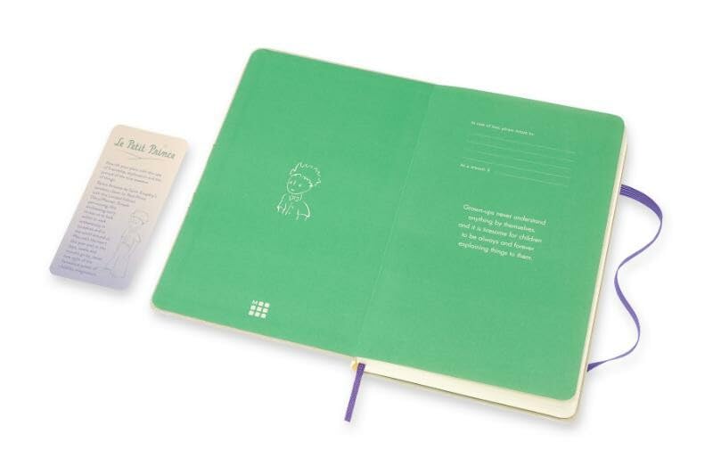 Moleskine Limited Edition Le Petit Prince 12 Month 2021 Daily Planner, Hard Cover, Large (5" x 8.25") Landscape